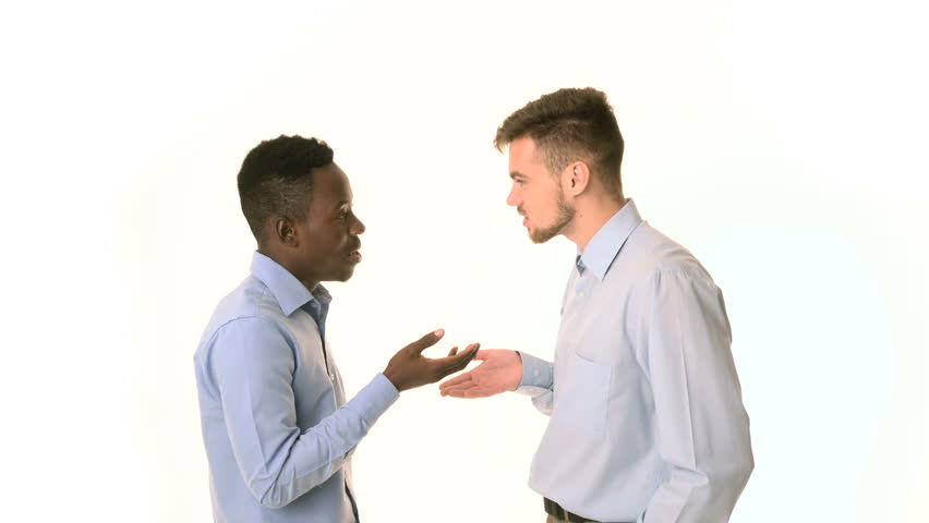 Video Of Two Business People Talking 스톡 동영상 비디오 3024349 | Shutterstock