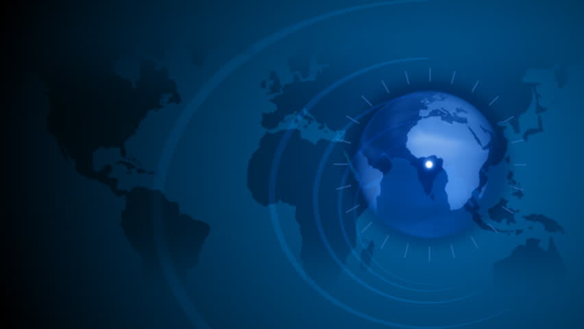 Blue World - News Background Stock Footage Video 1964719 | Shutterstock