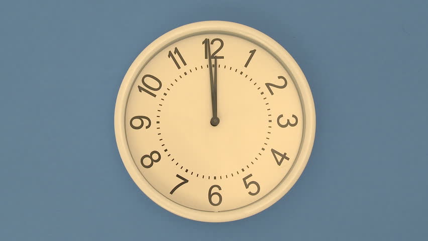 Time Lapse of Clock with Stock Footage Video (100% Royalty-free ...