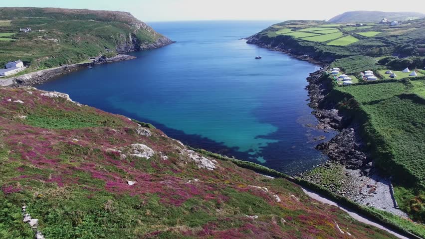 Stock video of cape clear island bay off baltimore | 20030497 ...