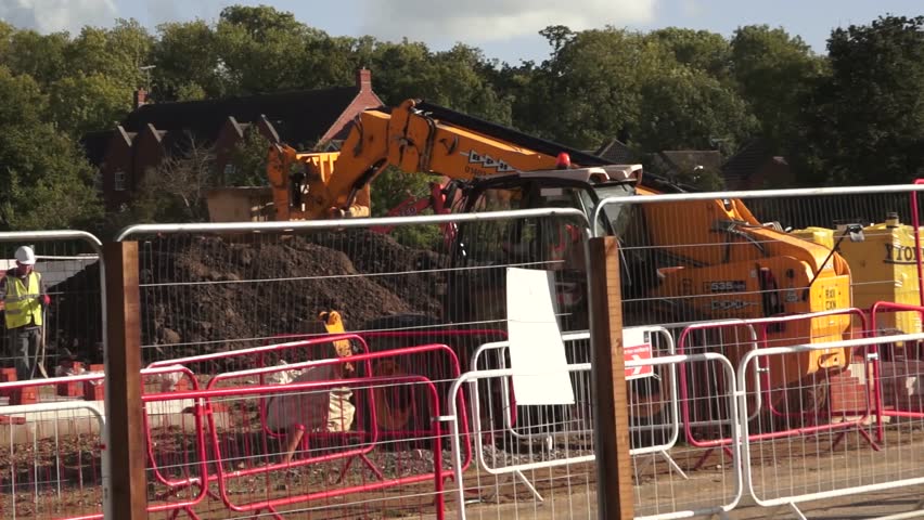 Construction Diggers Stock Footage Video (100% Royalty-free) 20516977 ...