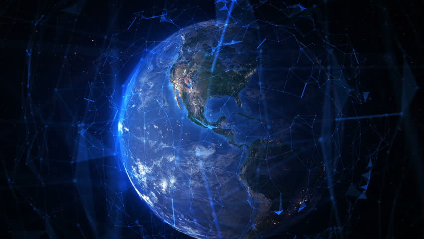 Global Network - Blue Stock Footage Video 11326280 | Shutterstock