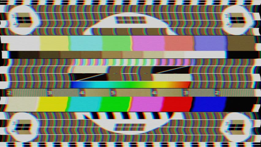 Stock video of tv test pattern | 2203477 | Shutterstock