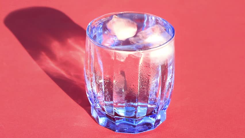 Adding Ice in to Water Stock Footage Video (100% Royalty-free) 2260567 ...
