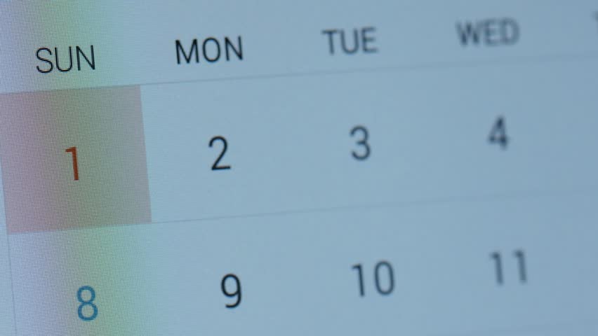 Flip Calendar Stock Footage Video | Shutterstock