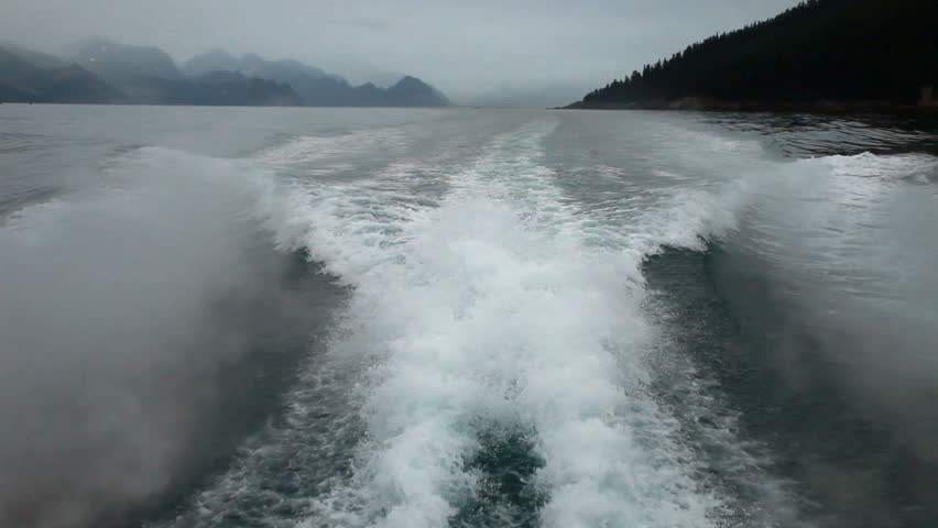 Ship Propeller Wake with Diesel Stock Footage Video (100% Royalty-free ...