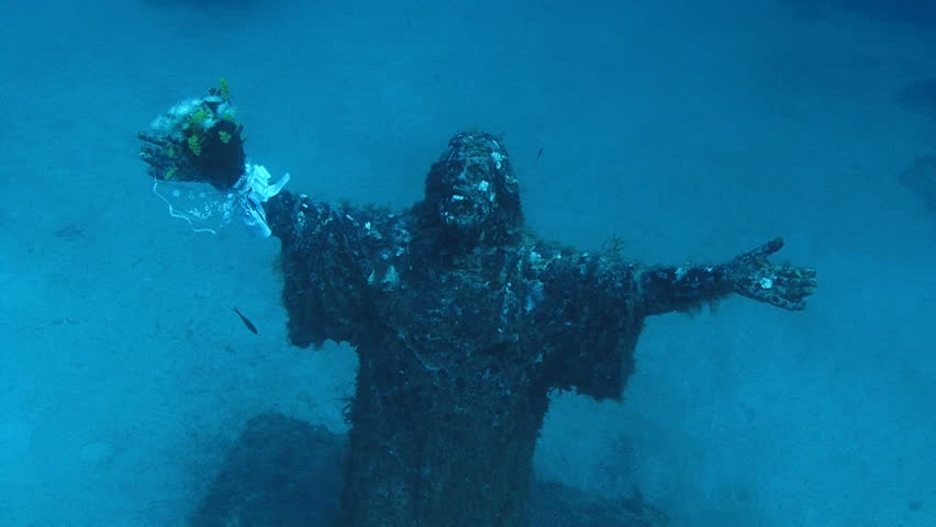 Immersion to Isus Christ On Stock Footage Video (100% Royalty-free ...