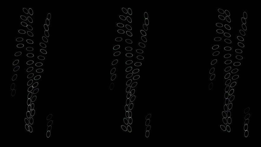 4k Abstract Rotating Gene Dna,drop Stock Footage Video (100% Royalty ...