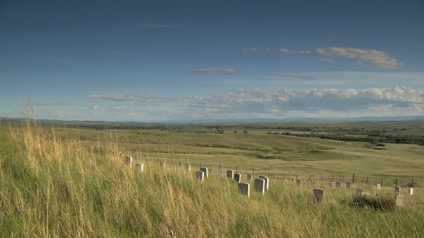 Stock video of little bighorn battlefield custer battlefield | 2539037 ...