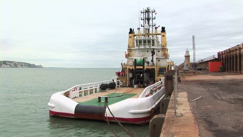 Anglian Monarch Deep Sea Rescue Stock Footage Video (100% Royalty-free ...