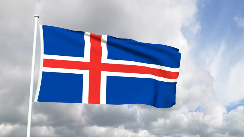 Videoclip de Flag of Iceland | Shutterstock