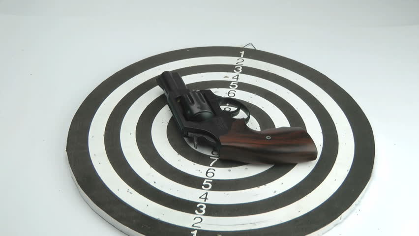 Stock video of russian roulette style of loading gun | 2641007 ...