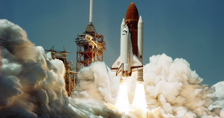 Space Shuttle Launch Animation Stock Footage Video 6083315 | Shutterstock