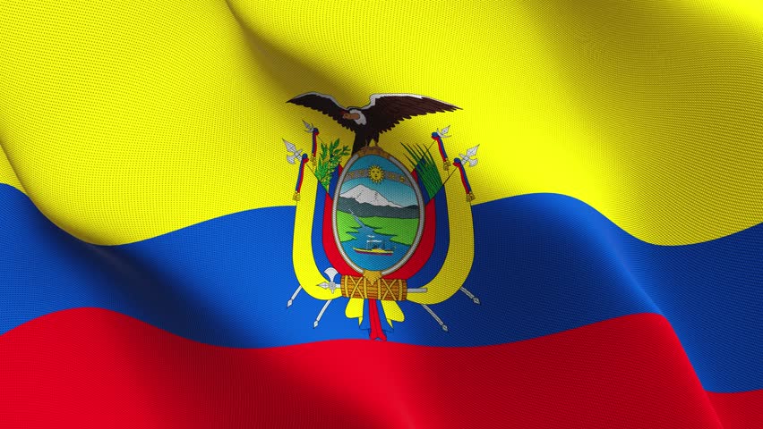 Ecuador - Detail Of Waving Flag Stock Footage Video 773740 | Shutterstock