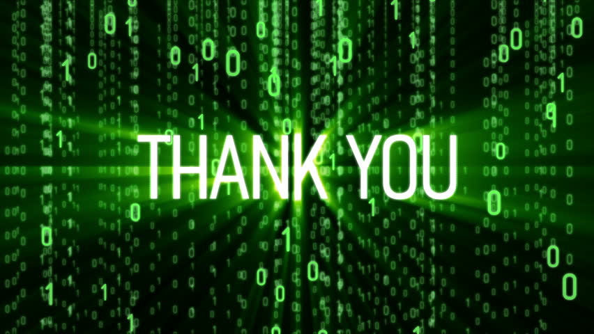 Green Hexadecimal Symbols Flashing Against Black Computer Screen. Programming, Hacking Or ...