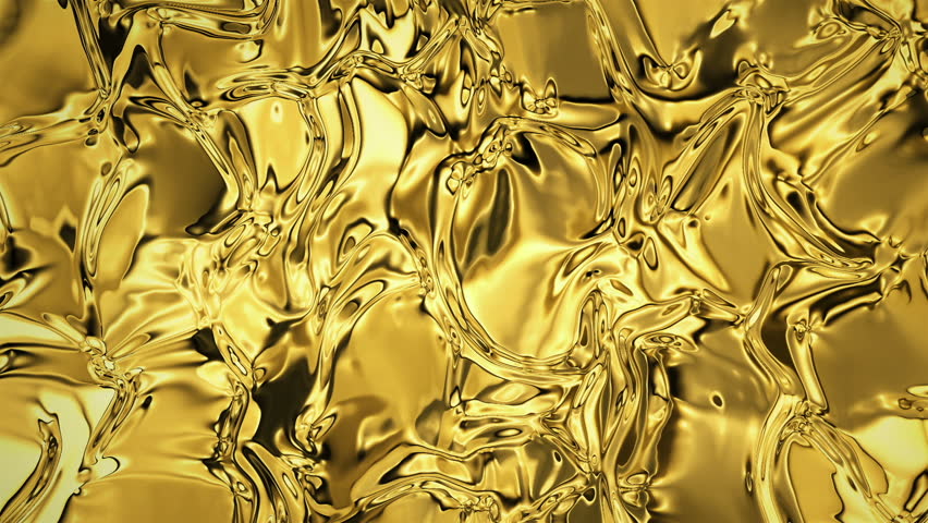 Gold Foil Texture, Animation Background Stock Footage Video 27884002 ...