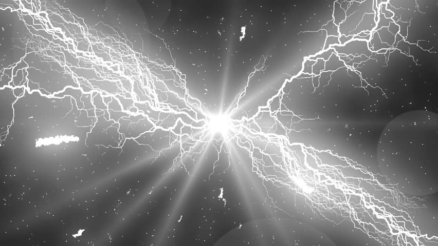 Lightning And Sparkling Particle Effect Stock Footage Video 28078291 ...