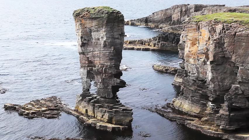 The Sea Stack Called the Stock Footage Video (100% Royalty-free ...