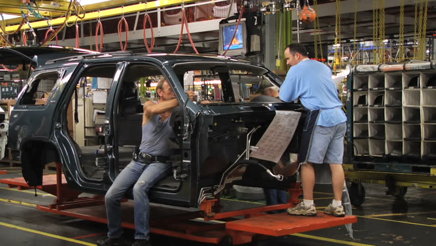 Arlington, Texas - Auto Workers Stock Footage Video (100% Royalty-free ...