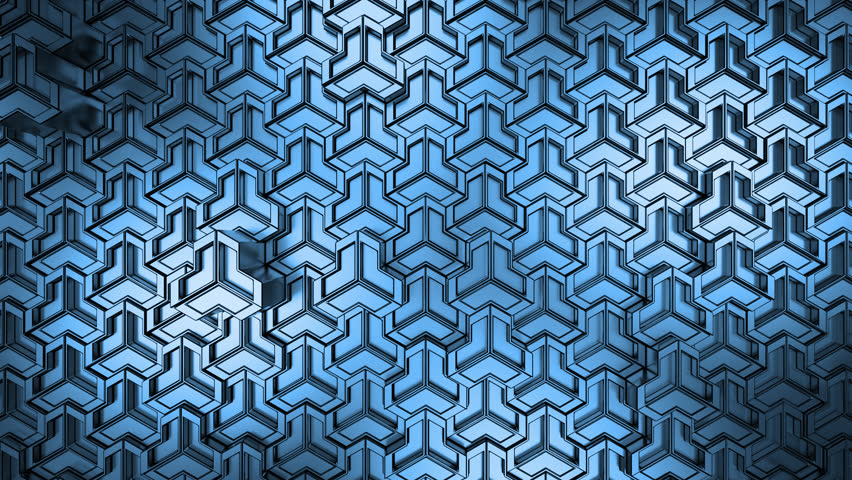 DIGITAL HEX PATTERN IN BLUE COLOR 2 / DIGITAL HEXAGON PATTERN 2 / A ...