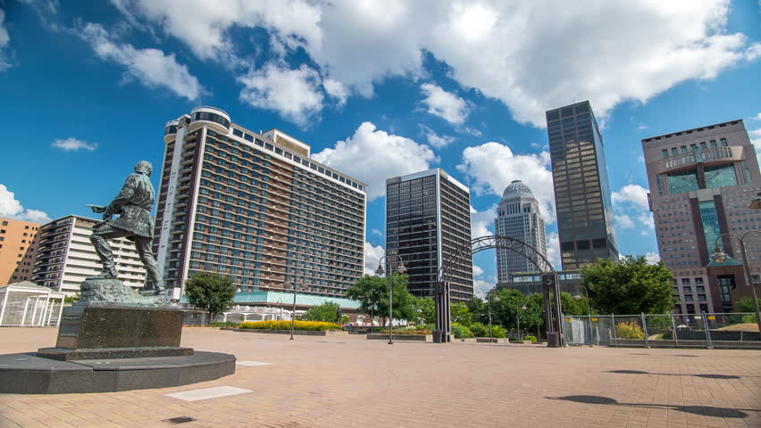 Skyline of Downtown Louisville, Kentucky image - Free stock photo ...