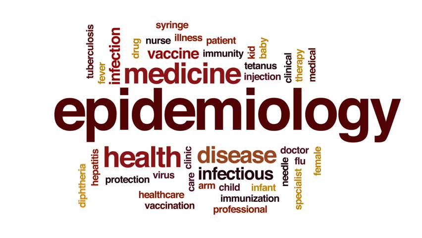 Epidemiology Animated Word Cloud, Text Stock Footage Video (100% ...