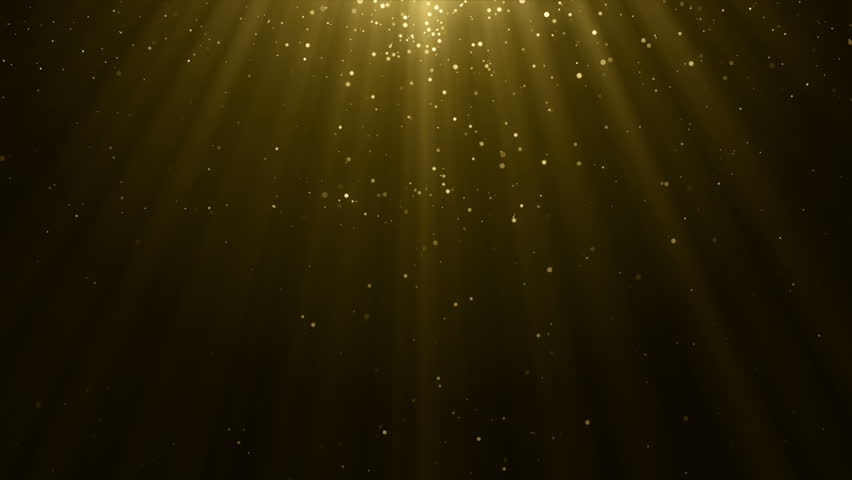 Particles Blue Amber Abstract Background Loop Stock Footage Video ...