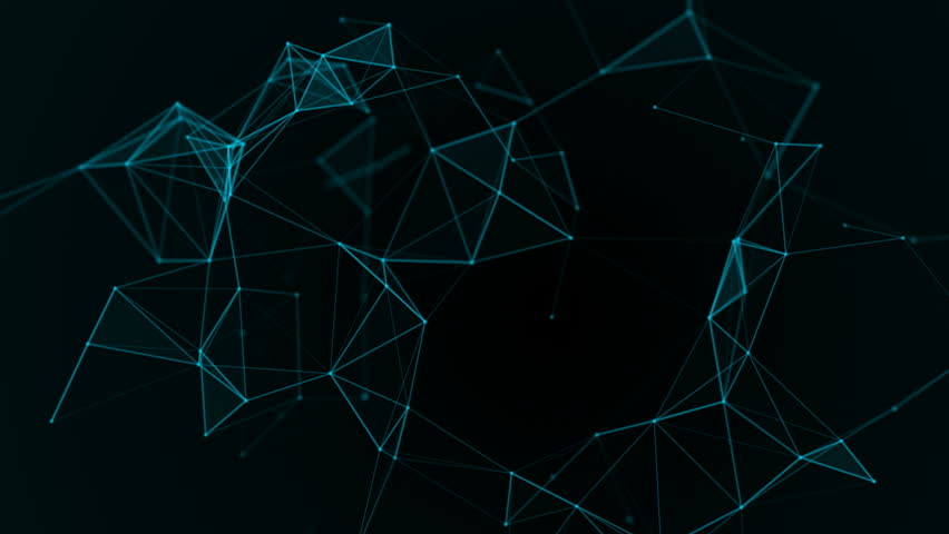 Abstract Technology And Engineering Background. Elegant Plexus Style ...