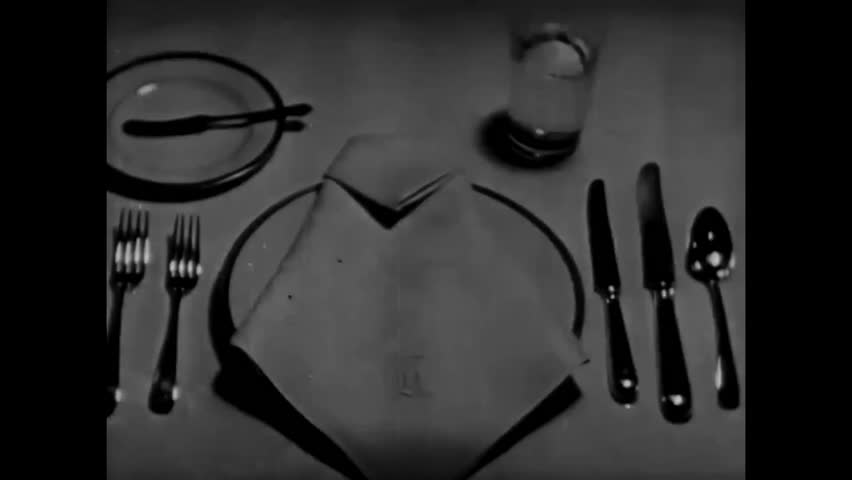 Emily Post Table Setting
