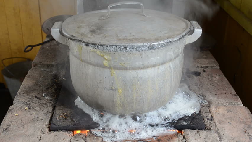 Pot Boiling Over On Home Stove - Time Lapse Stock Footage Video 3231265 ...