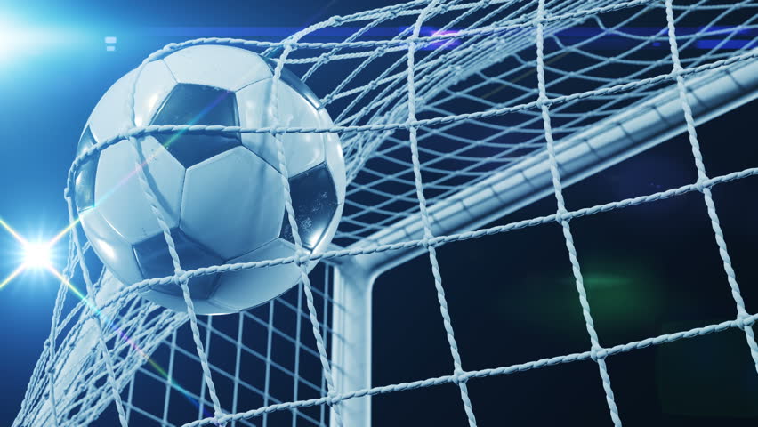 Soccer Ball Breaking The Net - Slow Motion Stock Footage Video 12391172 ...