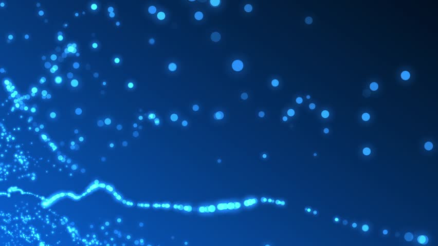 Abstract Cg Blue Dots Wave Video de stock (totalmente libre de regalías ...