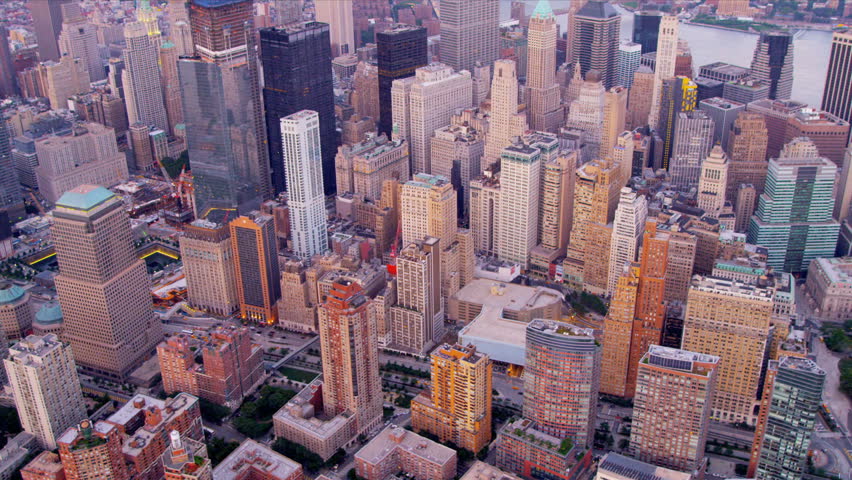 Aerial View 1 Wtc, Brooklyn Stock Footage Video (100% Royalty-free ...