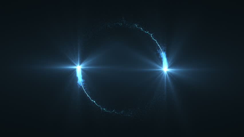 Lightning Blue Ball of Light Stock Footage Video (100% Royalty-free ...