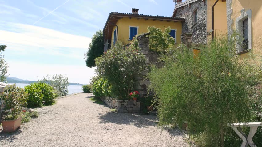 Nature, Town Buildings and Sky. Stock Footage Video (100% Royalty-free ...