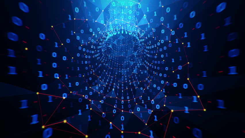 3D Mathematics Very Spectacular Colorful Animation.Numbers Flying In 3D ...