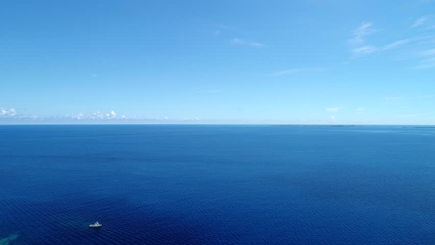 Sea Panorama. Sea Background Wallpaper - Blue Sea And Sky. Panoramic ...