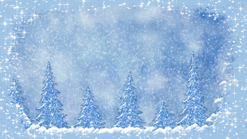 Frosty Frame Made of Christmas Stock Footage Video (100% Royalty-free ...