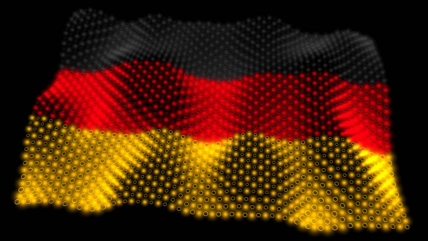Stock video of glowing german flag - germany 05 | 334657 | Shutterstock