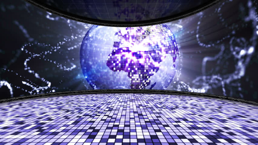 Earth Disco Ball And Monitor Stock Footage Video 3531443 | Shutterstock