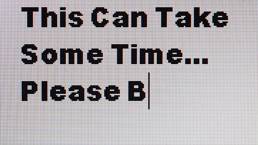 \Failure Brings You Closer To Success... Typing Text On Old Monitor ...