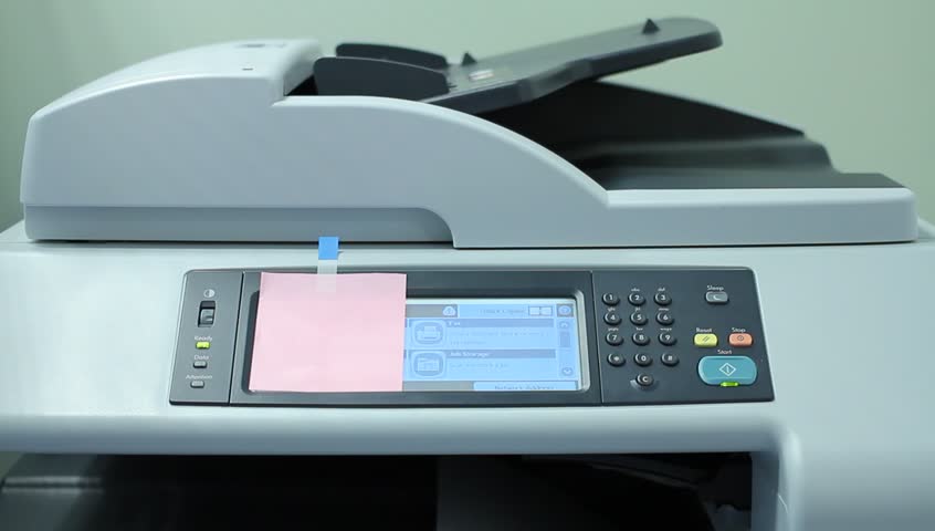 Make a Copy Document By Stock Footage Video (100% Royalty-free) 4100527 ...