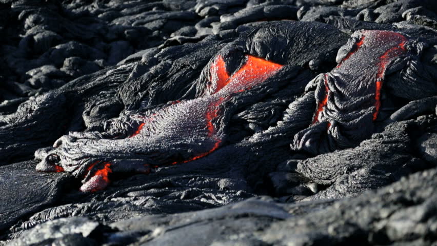 Remorseless Flow Burning Volcanic Lava Destroying Everything In Its ...