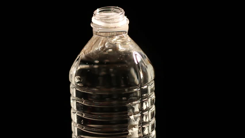 Stock video of its hot! plastic water bottle melting | 4270157 ...