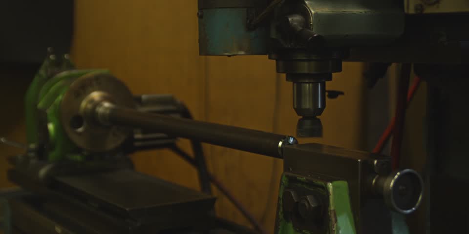 Cnc Axel Spline Cutting Stock Footage Video (100% Royalty-free) 4331357 ...