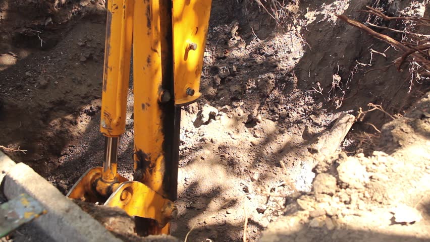 Digging Tractor Stock Footage Video (100% Royalty-free) 4428557 ...