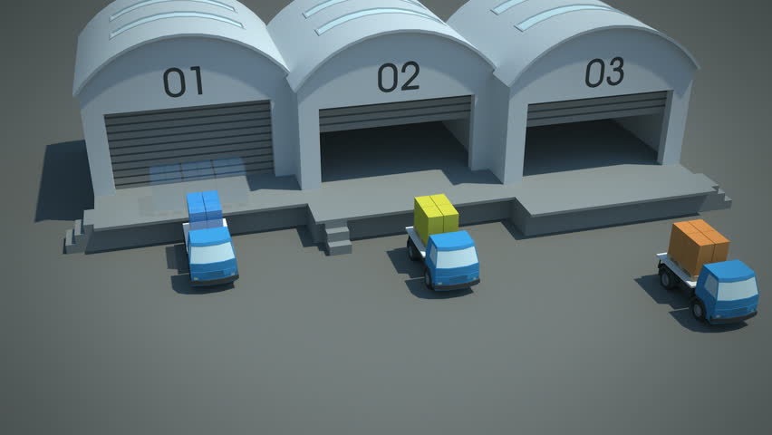 Load Shipment Consolidation Strategies - Stock Footage Video (100% ...