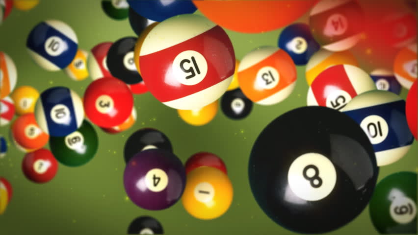 Stock video of billiard balls background | 499027 | Shutterstock