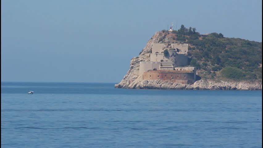 Stock video of fort prevlaka, montenegro croatia border | 5010497 ...