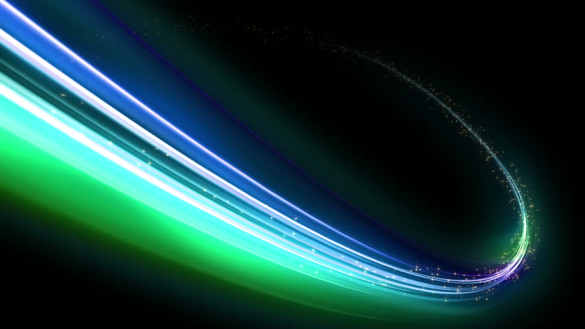 Light Streaks Star Flying Space Stock Footage Video (100% Royalty-free ...